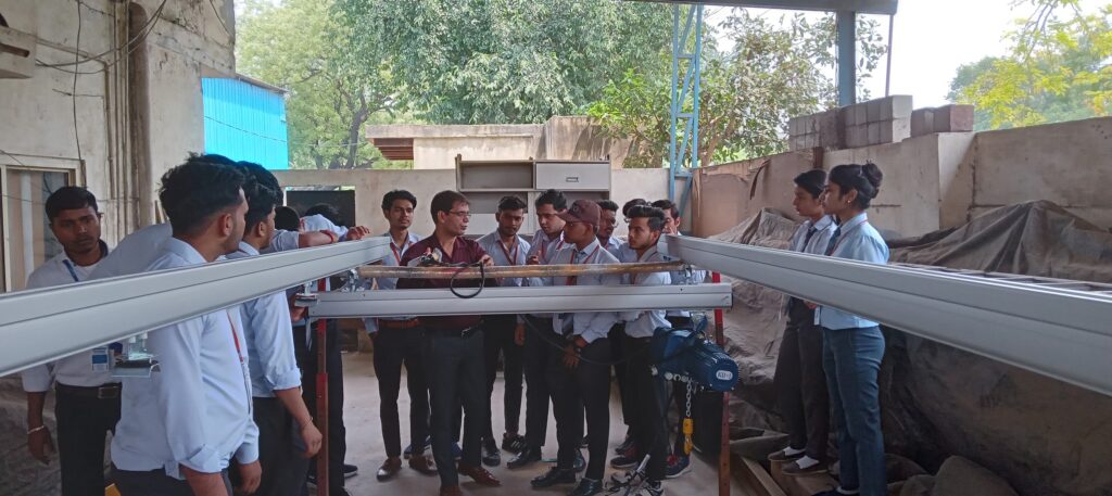 Industrial Visit at MSD Engineering - Sanskar Educational Group